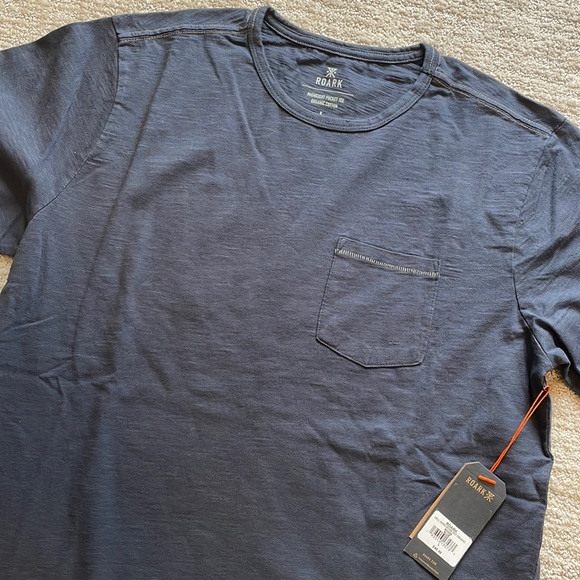 Roark | Shirts | Nwt Roark Midweight Pocket Tee | Poshmark